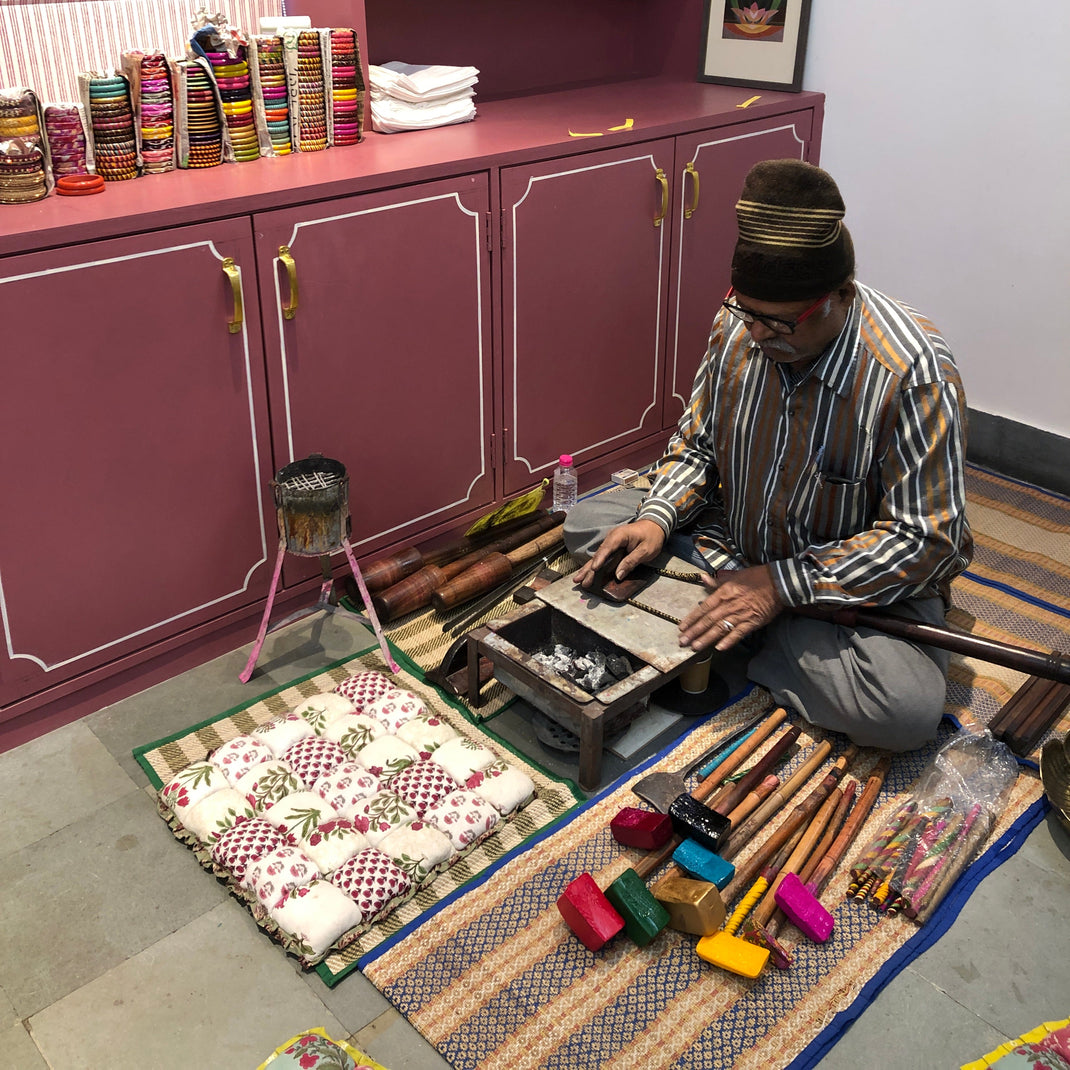 Artisanal Workshops in Jaipur | Block Printing, Lac Bangles & Pottery ...